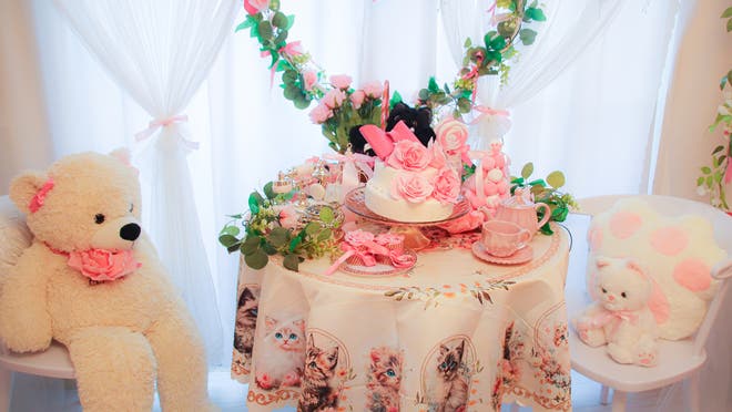 要町駅徒歩4分の可愛いレンタルスペース♡ホワイトクリスマスルーム🎄ポートレート撮影🤍コスプレ🤍推し活🤍女子会の写真10