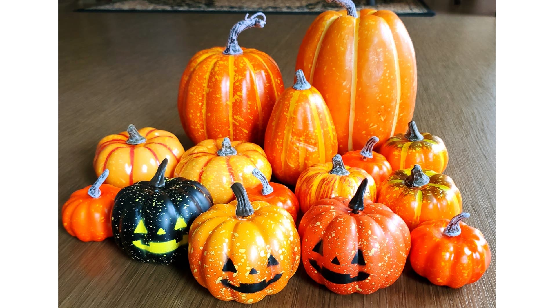 大小カボチャ(フェイク)ハロウィンの画像1