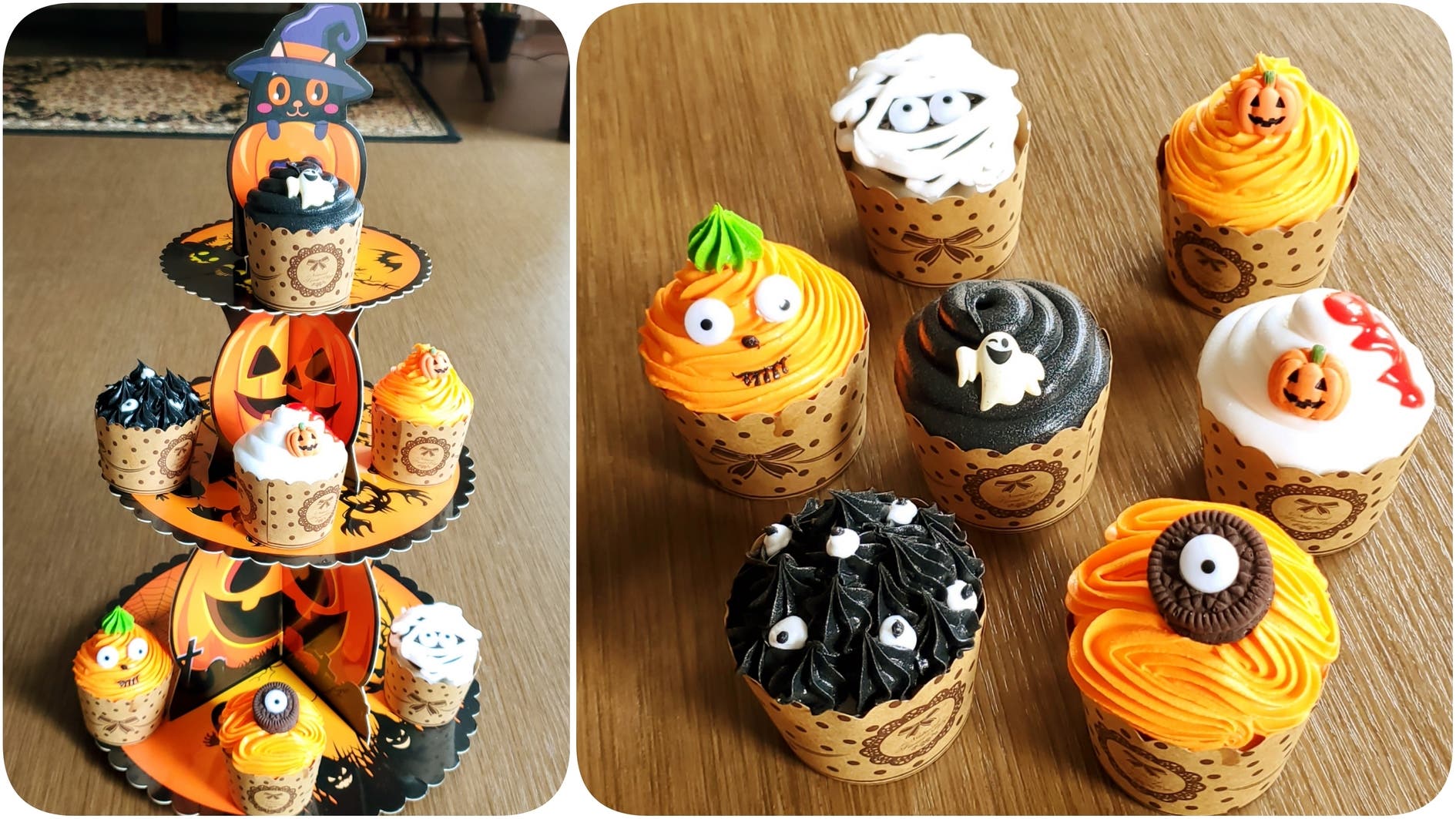ハロウィン★カップケーキ(フェイク)&スタンドセットの画像3