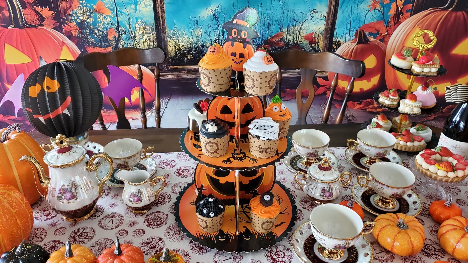 ハロウィン★カップケーキ(フェイク)&スタンドセットの画像2