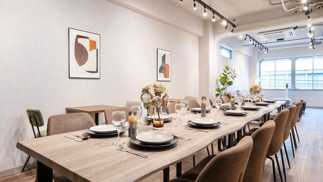 《博多駅5分🚃》最大30名🎉120㌅巨大スクリーン🆗飲食🍺パーティ/2次会/ビジネス利用にも最適💻の写真5