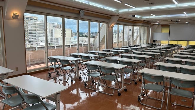 【旭橋駅徒歩5分】定員84+α名!プロジェクター含む備品・高速Wi-Fi無料!東町別館701会議室の写真7