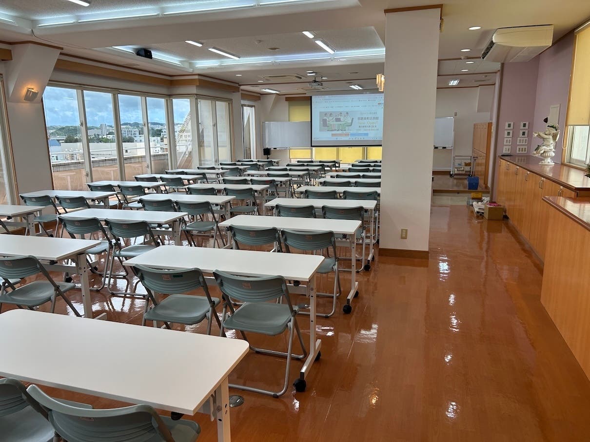 【旭橋駅徒歩5分】定員84＋α名！プロジェクター含む備品・高速Wi-Fi無料！東町別館701会議室の写真9