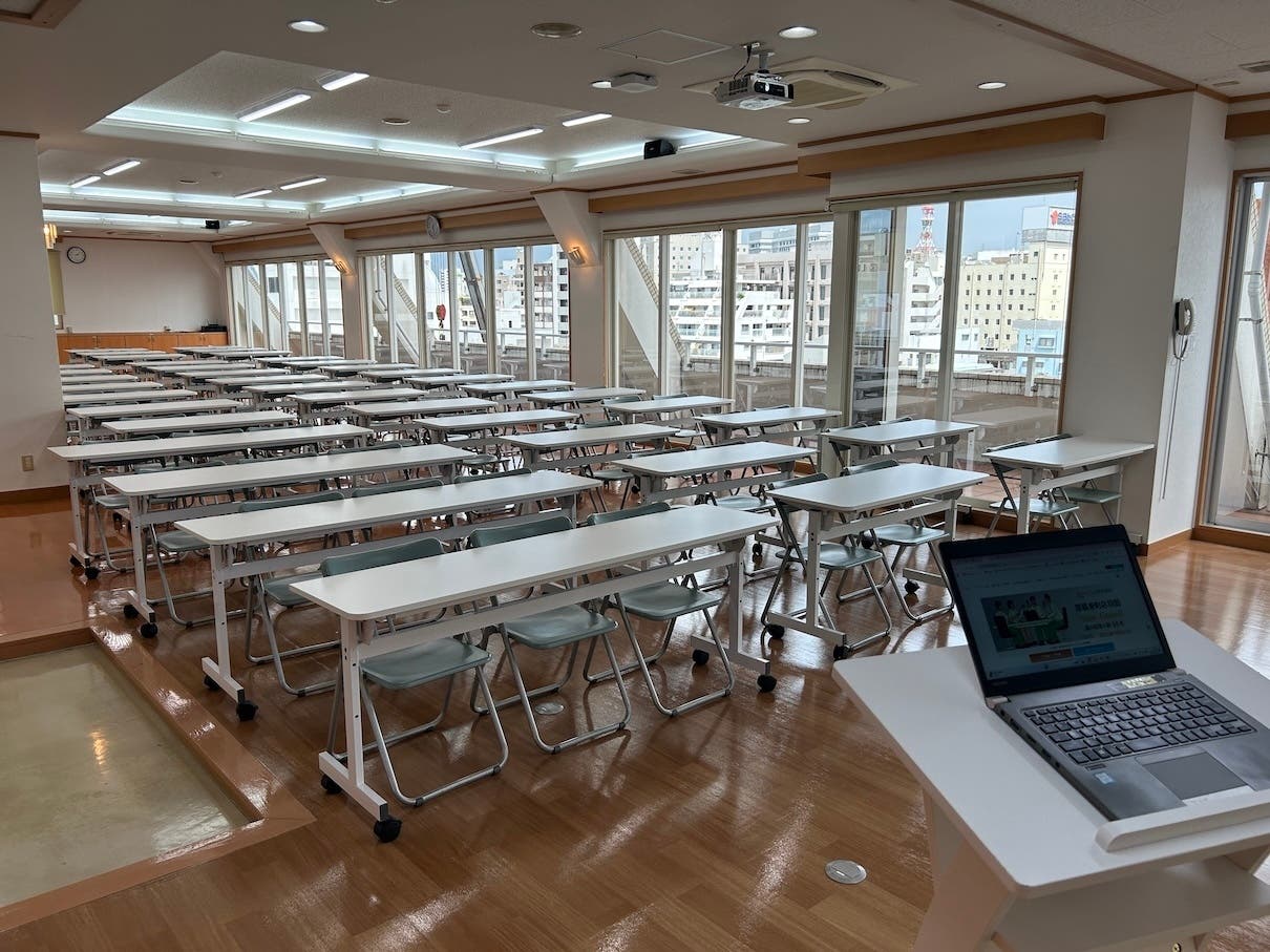 【旭橋駅徒歩5分】定員84＋α名！プロジェクター含む備品・高速Wi-Fi無料！東町別館701会議室の写真16