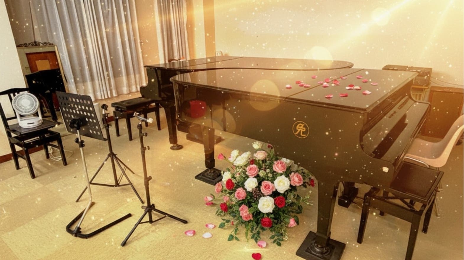 YAMAHAグランドピアノ完備｜奈良・西大寺駅徒歩4分｜WiFi・防音使用の写真3