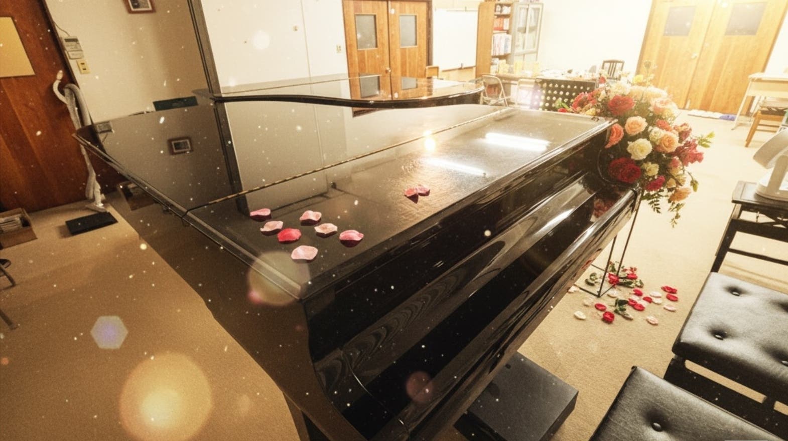 YAMAHAグランドピアノ完備｜奈良・西大寺駅徒歩4分｜WiFi・防音使用の写真4