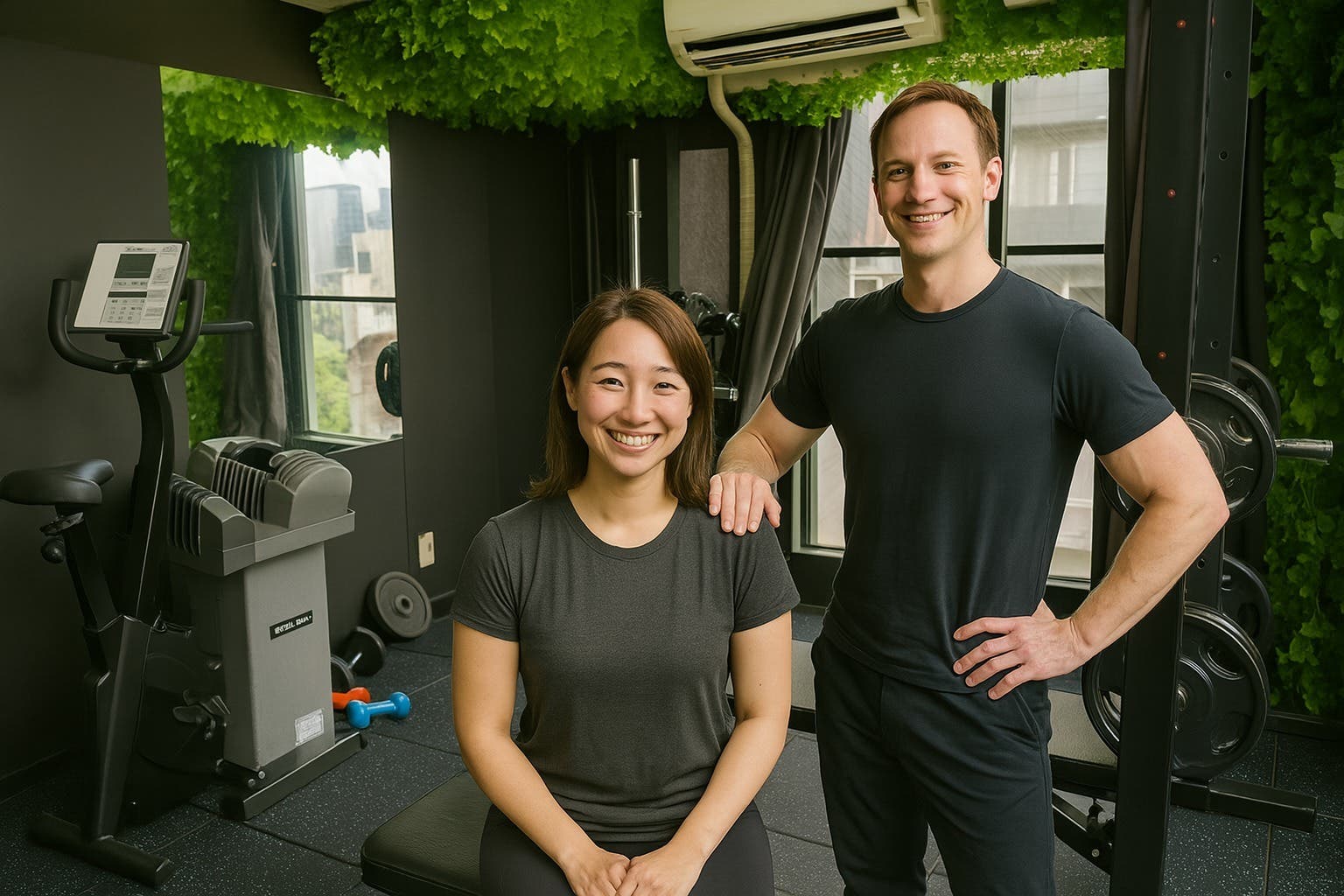 《駅近・清潔・オシャレ空間》心斎橋レンタルジム｜SNS集客にも◎！器具充実でパーソナルトレーニングに最適の写真2