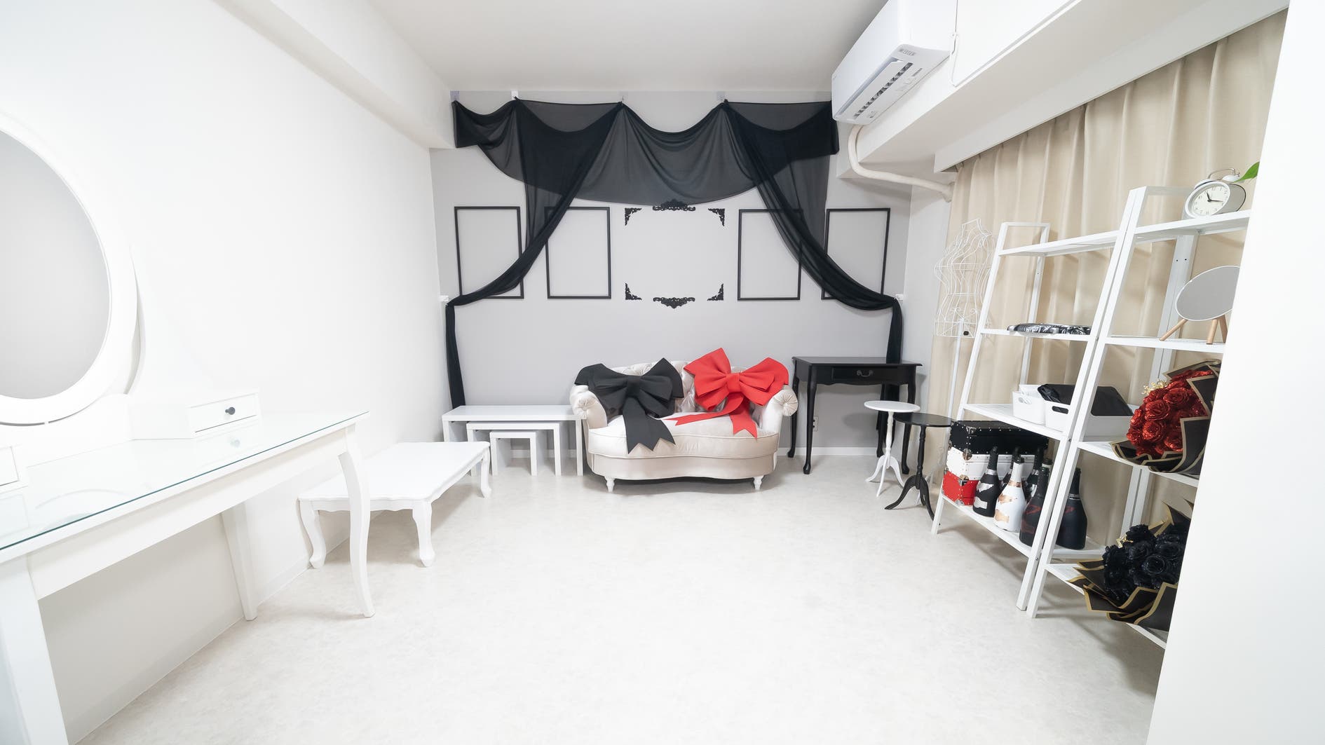 新規OPEN❤︎Black&White🖤🤍維持管理費無料❣️伏見駅6分⭐️姫系スタジオ!生誕祭!推活!ポトレ!コスプレ!の写真11