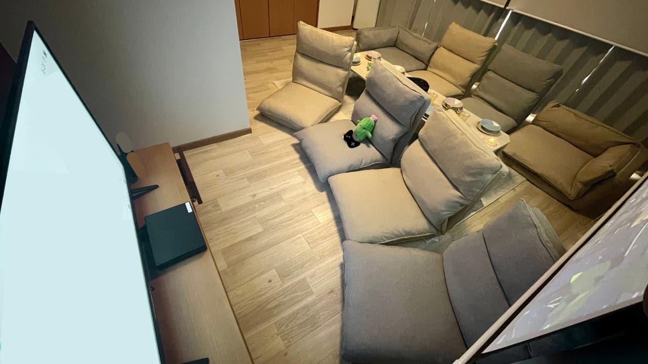 🚃天文館通駅🚶4分✨100㌅大画面プロジェクターで動画見放題❣️女子会🎀デート🥂撮影📷パーティ、ビジネス利用も最適🎤の写真7