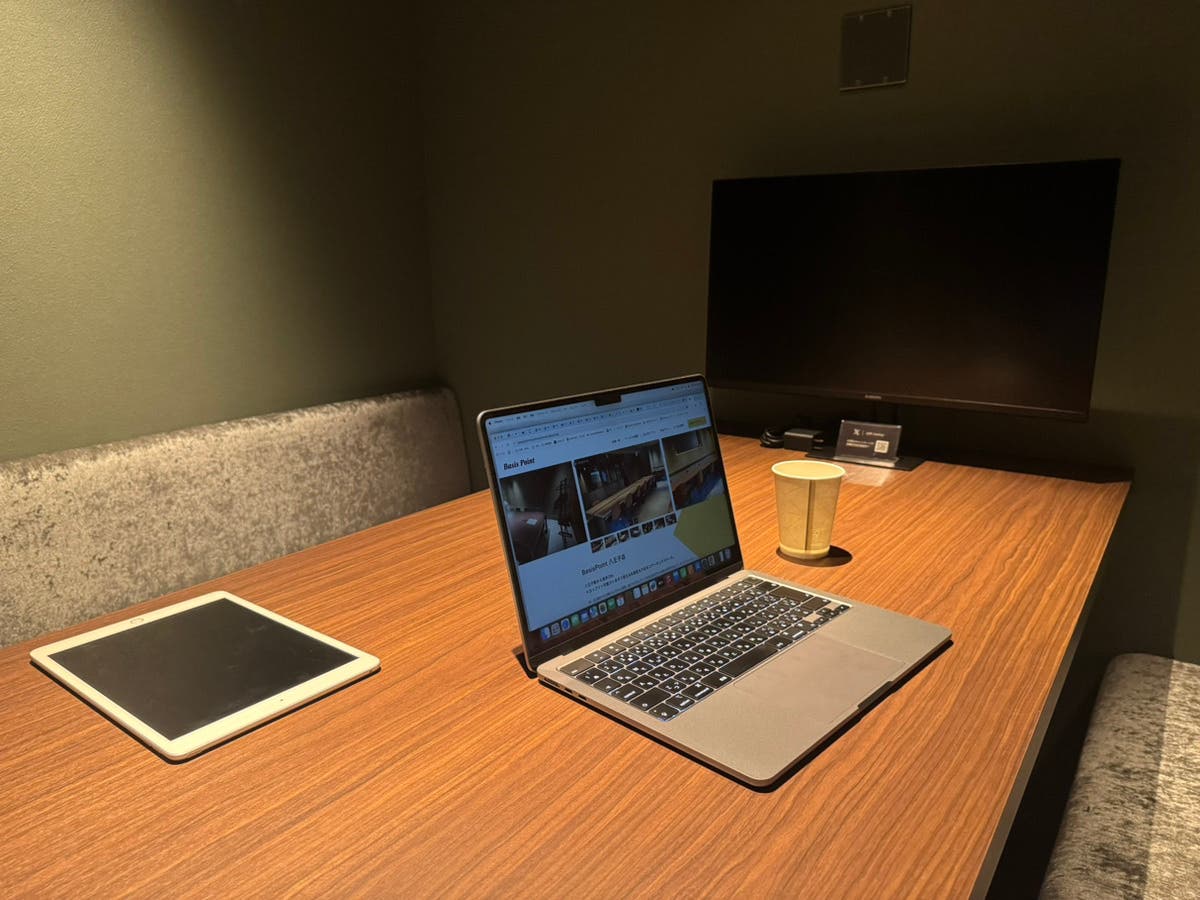 【1~6名BOX B席】八王子駅徒歩3分！フリードリンク/モニター/Wi-Fi/充電器/テレワークやWeb会議に最適の写真5