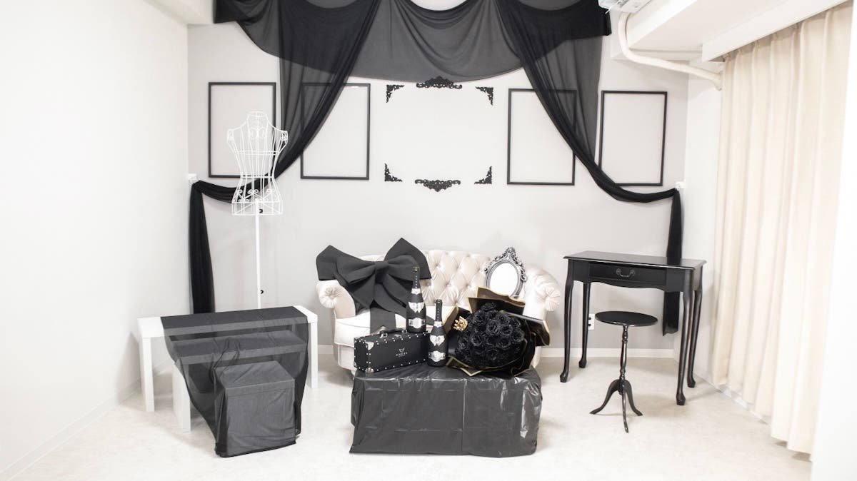 新規OPEN❤︎Black&White🖤🤍維持管理費無料❣️伏見駅6分⭐️姫系スタジオ!生誕祭!推活!ポトレ!コスプレ!の写真9