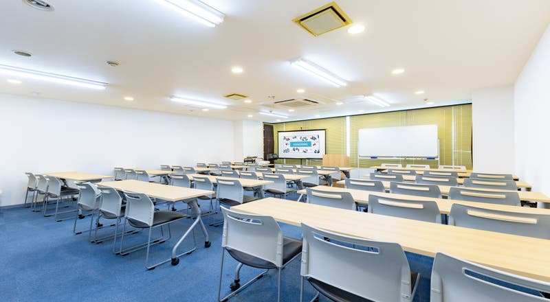 【五反田駅徒歩4分☆50名収容】駅チカ無料Wi-Fi/会議研修セミナー交流会・朝活