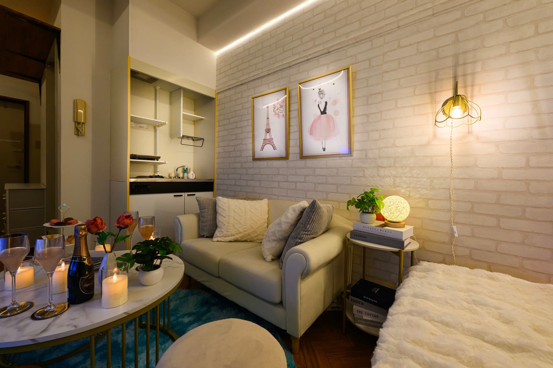 ✨大人の隠れ家💕本気デート🤍ラグジュアリー女子会🥂大迫力TV鑑賞会／Switch🎮どこから撮ってもインスタ映え💓の写真6