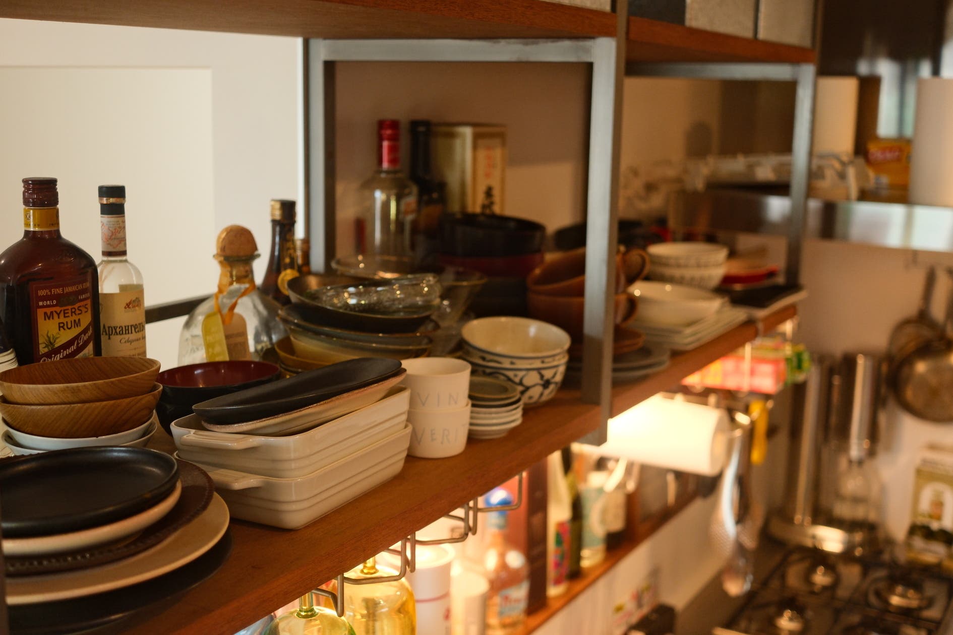 清澄白河駅から7分。酒屋付き住宅のリビングスペース。の写真17