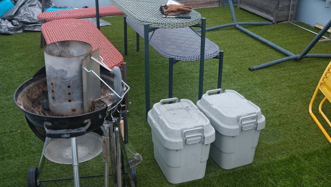 清澄白河駅から7分。酒屋付き住宅のリビングスペース。の写真22