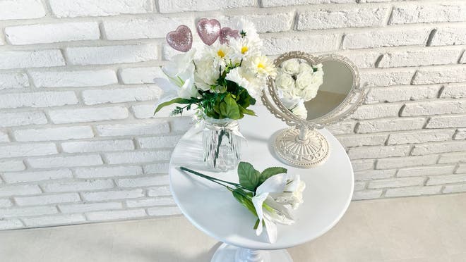 【クリスマスモード🎅2ショット分追加✨】最寄駅からの徒歩2分💘白レンガの壁|白家具|姫家具|生誕祭・誕生会|コスプレ|女子会の写真18