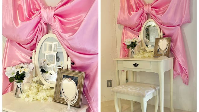 【クリスマスモード🎅2ショット分追加✨】最寄駅からの徒歩2分💘白レンガの壁|白家具|姫家具|生誕祭・誕生会|コスプレ|女子会の写真9