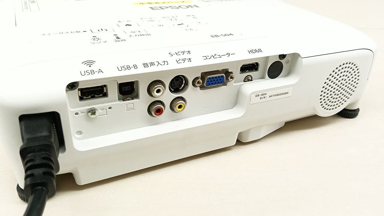 プロジェクター　EPSON/EB-S04の画像3