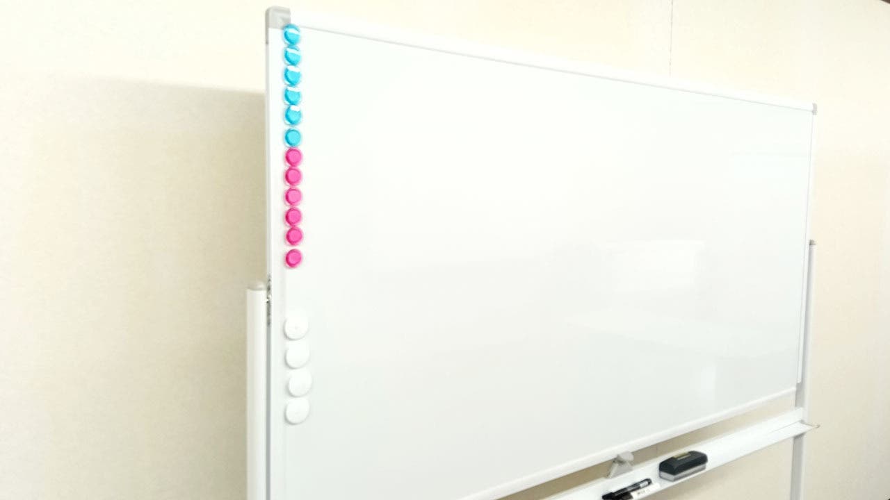 ホワイトボード　1,800mm x 900mm(板面サイズ)の画像3