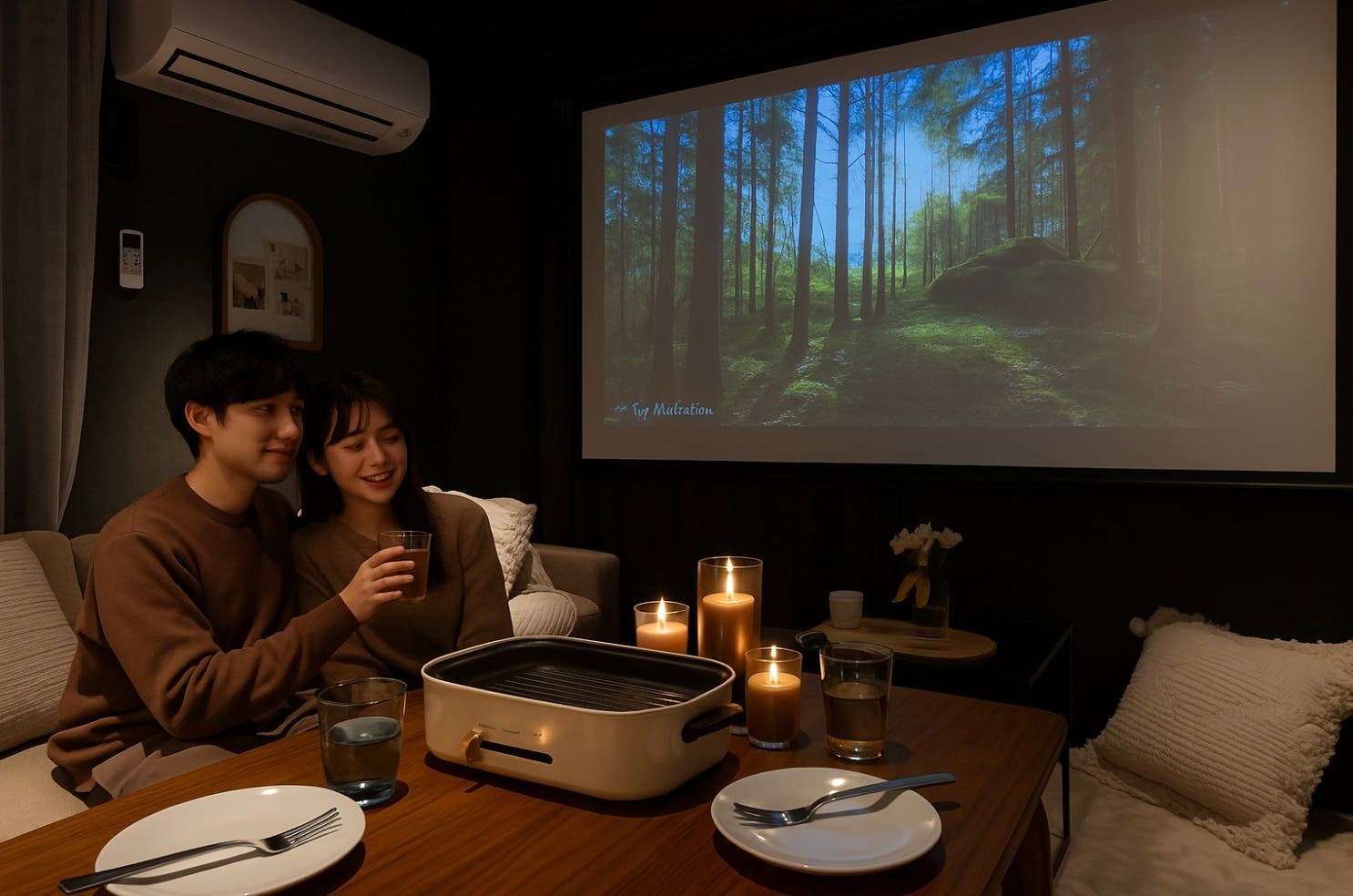 大久保駅2分✨80㌅プロジェクタースクリーン🎥大人気ゲーム機＆ボドゲ🎃推し会🎀女子会🎀ママ会🎀の写真8