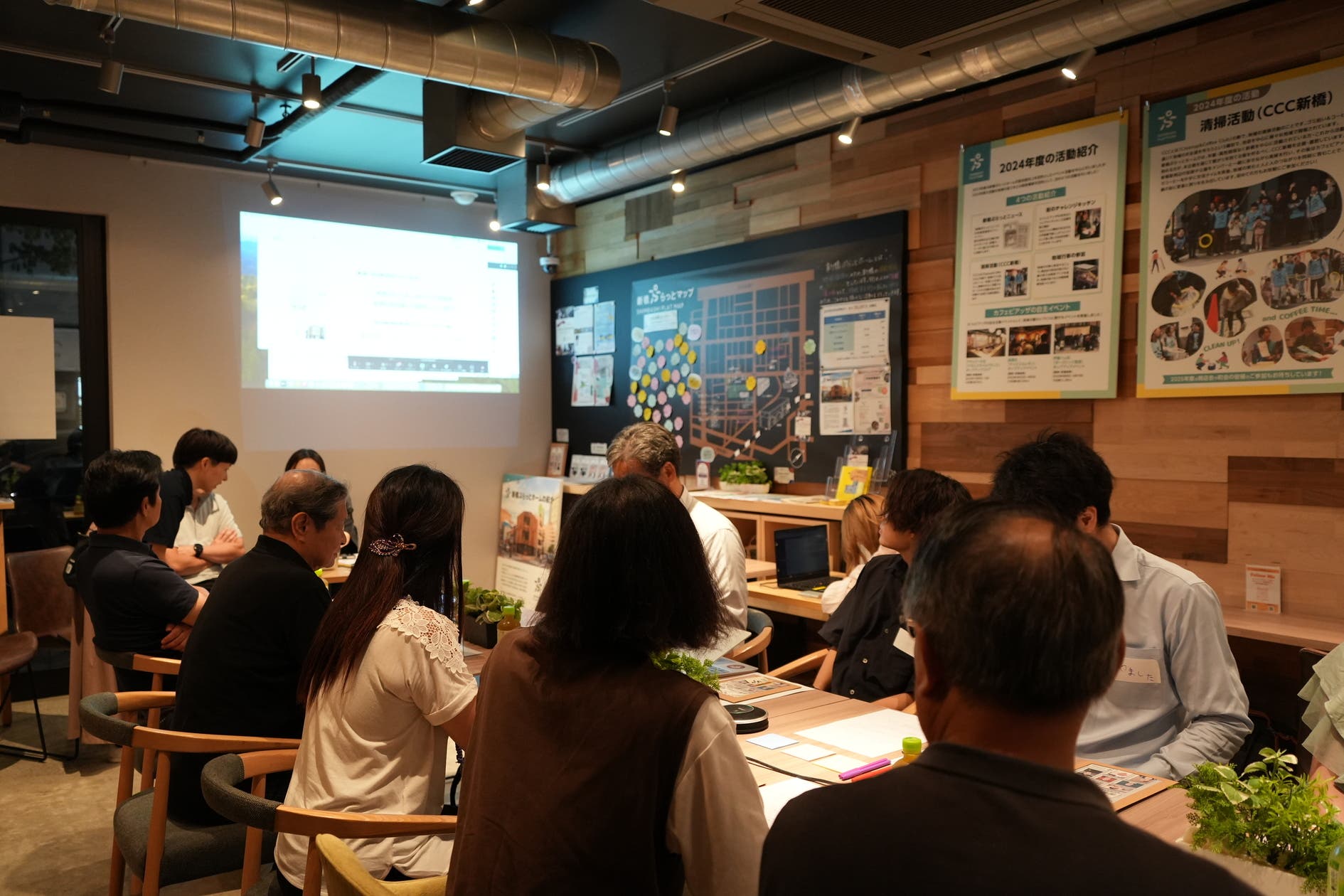 【新橋駅徒歩3分】おしゃれな貸切カフェでゆったり懇親会・オフ会などに最適（高速wifi・プロジェクター有）会議・撮影なども🤲の写真7