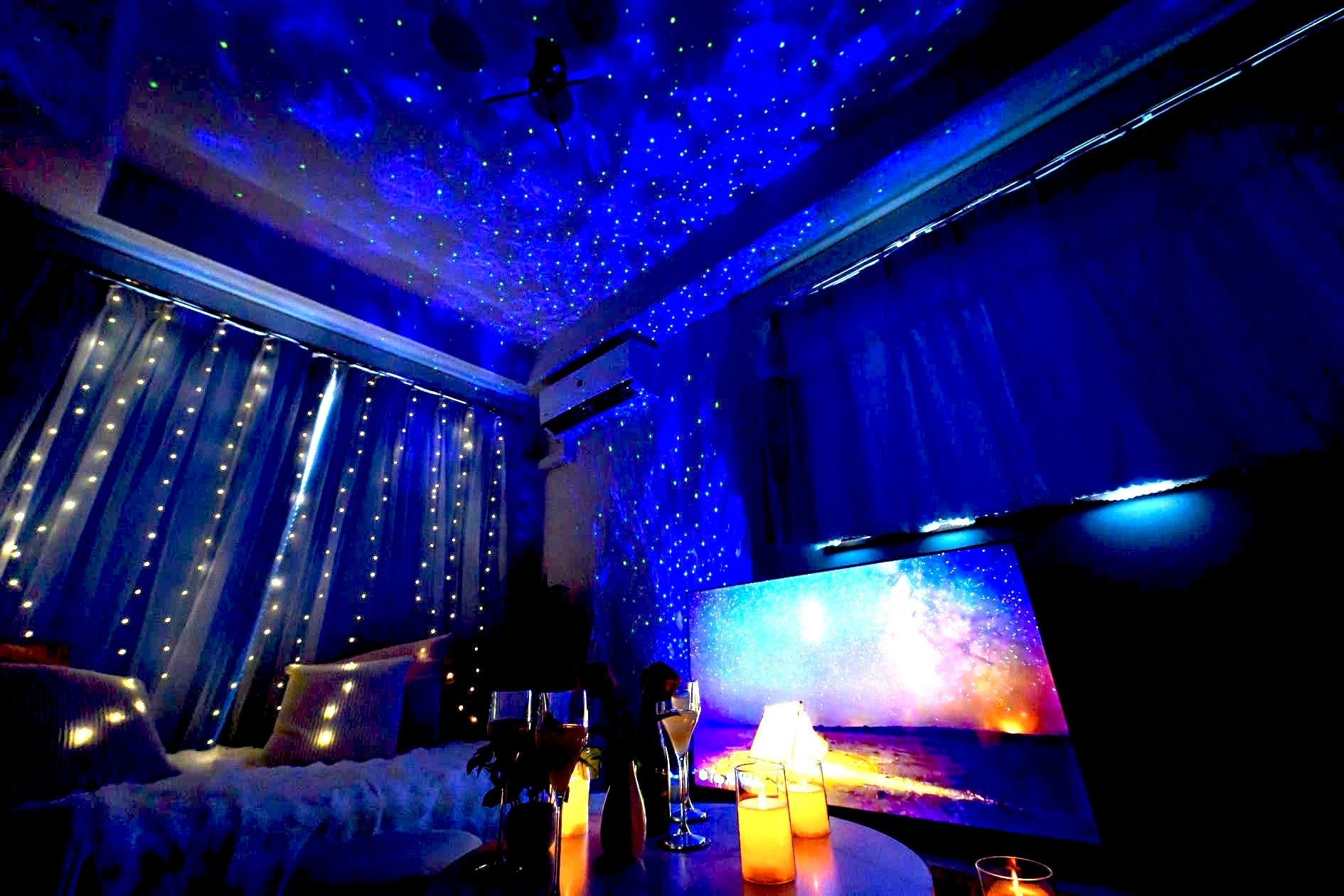 ✨大人の隠れ家💕本気デート🤍ラグジュアリー女子会🥂大迫力TV鑑賞会／Switch🎮どこから撮ってもインスタ映え💓の写真4