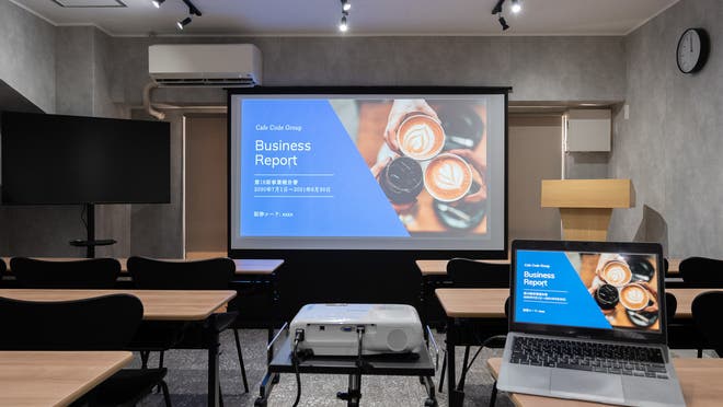 ミリオン会議室新大阪2号店【新大阪駅3分】最大35名/光回線/プロジェクター/モニター/持込飲食可/パーティプラン🎉の写真4