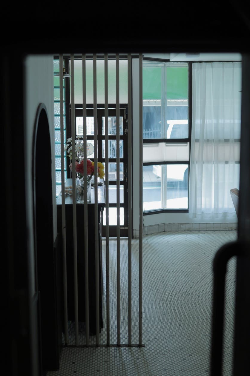 【目黒/西小山/レトロ×アンティーク美容室スタジオ】床屋モチーフ/背景スタンド/照明機材/ゴミ捨ておまかせの写真21