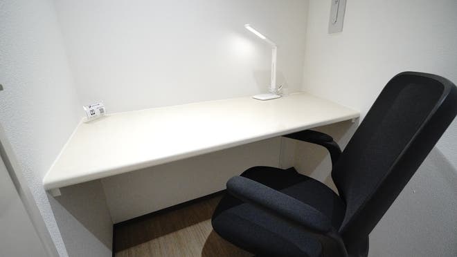<UPオフィス水道橋 B107号室>水道橋駅徒歩3分🚃1人用個室🚪光回線Wi-Fi📶電源🔌リモートワーク/Web面接/作業の写真3