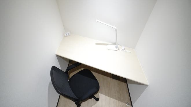 <UPオフィス水道橋 B108号室>水道橋駅徒歩3分🚃1人用個室🚪光回線Wi-Fi📶電源🔌リモートワーク/Web面接/作業の写真2