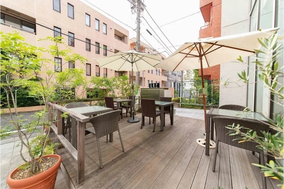 【北参道駅から徒歩３分】太陽が降り注ぐ、明るく落ち着いた開放的な空間です。の写真3