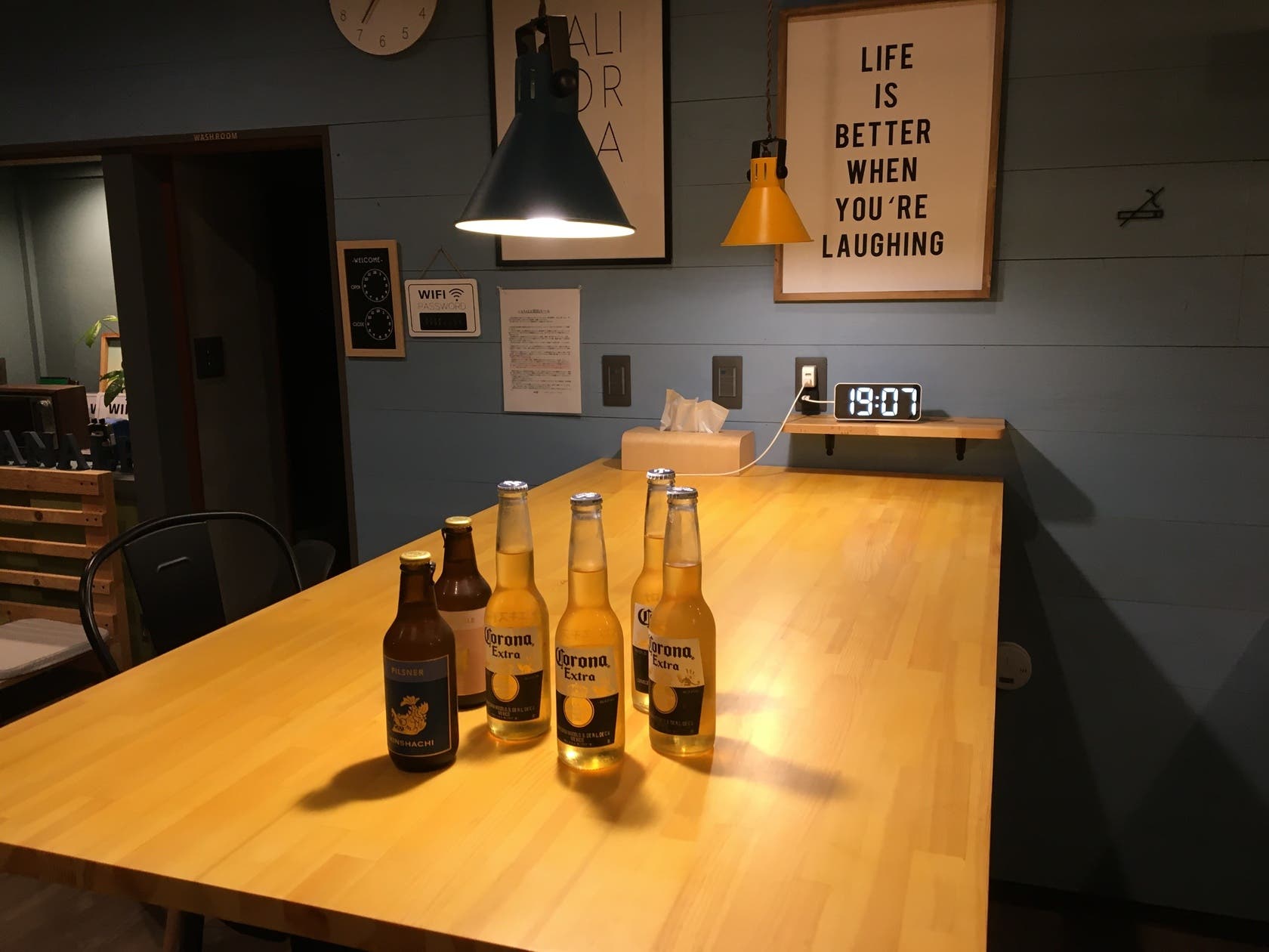 西海岸　カフェ風　スペース　プロジェクターの写真11