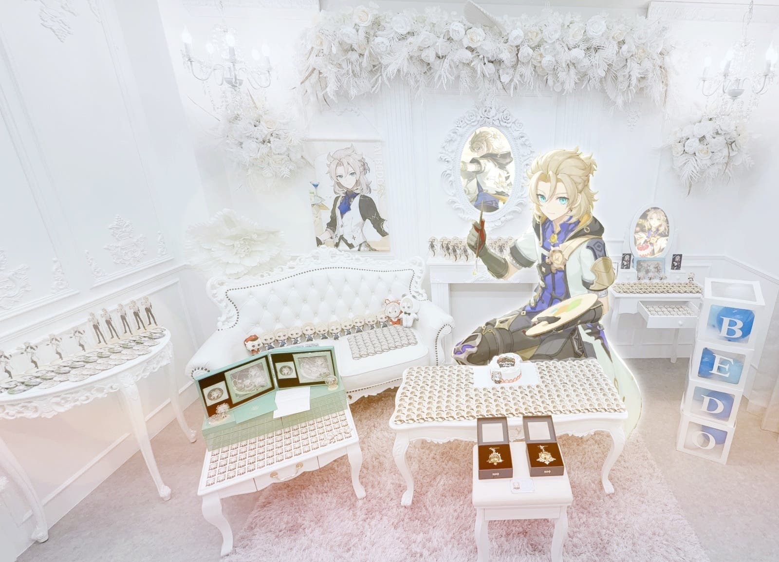 【浅草橋撮影スタジオ】王朝風姫系×オトナ可愛いピンク×エレガントの3ゾーンで撮影｜推しの生誕祭｜コスプレ｜ポートレートに最適の写真6