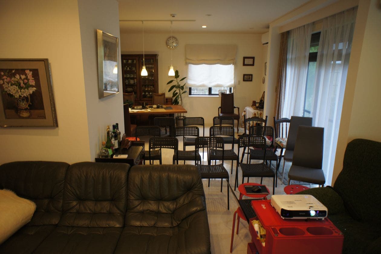 リノベーションを施したリビングダイニング　ハウススタジオとして好評！（OPでキッチン使用可）の写真5