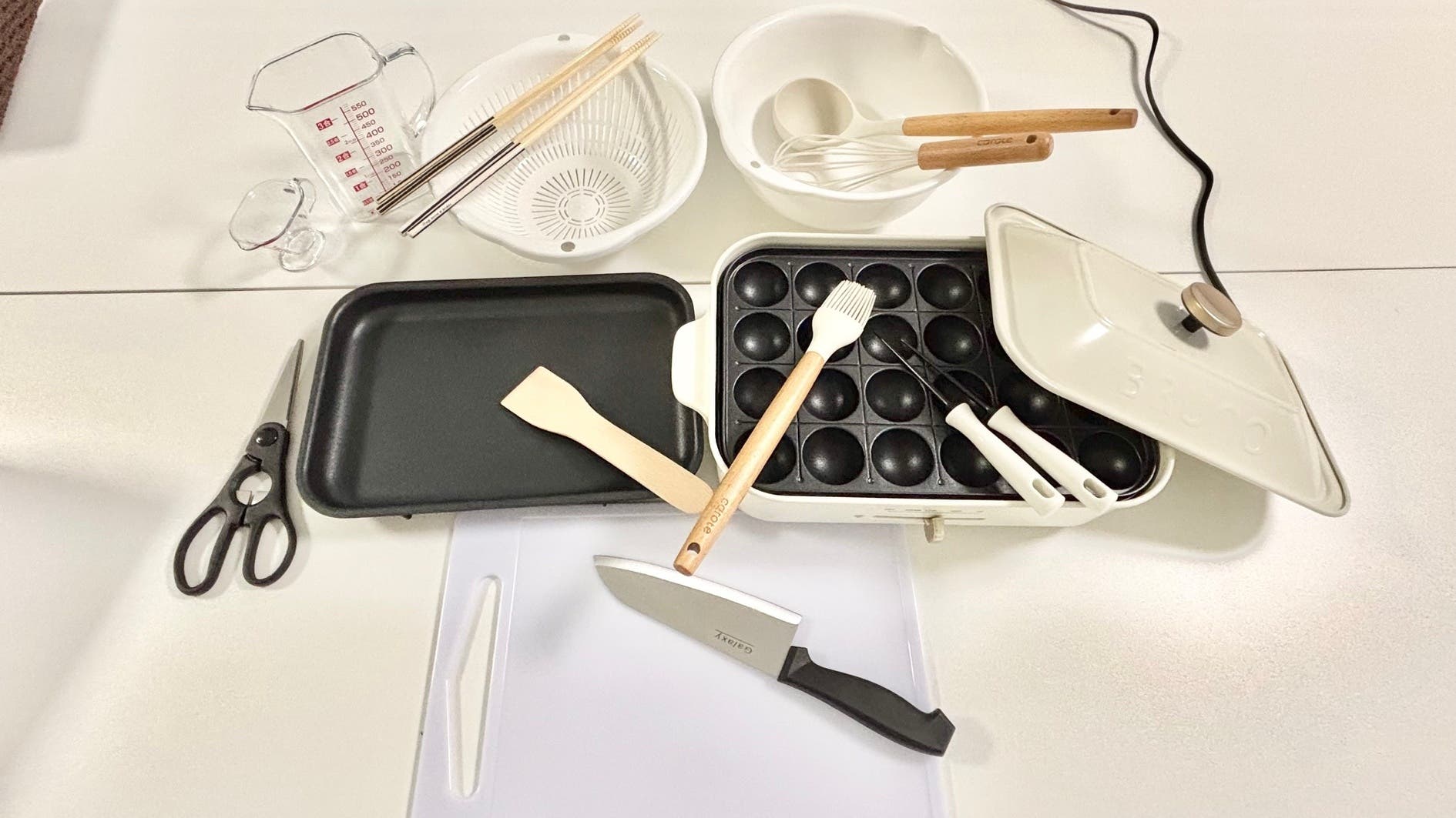 たこ焼き器、ホットプレート（BLUNO）🐙の画像1