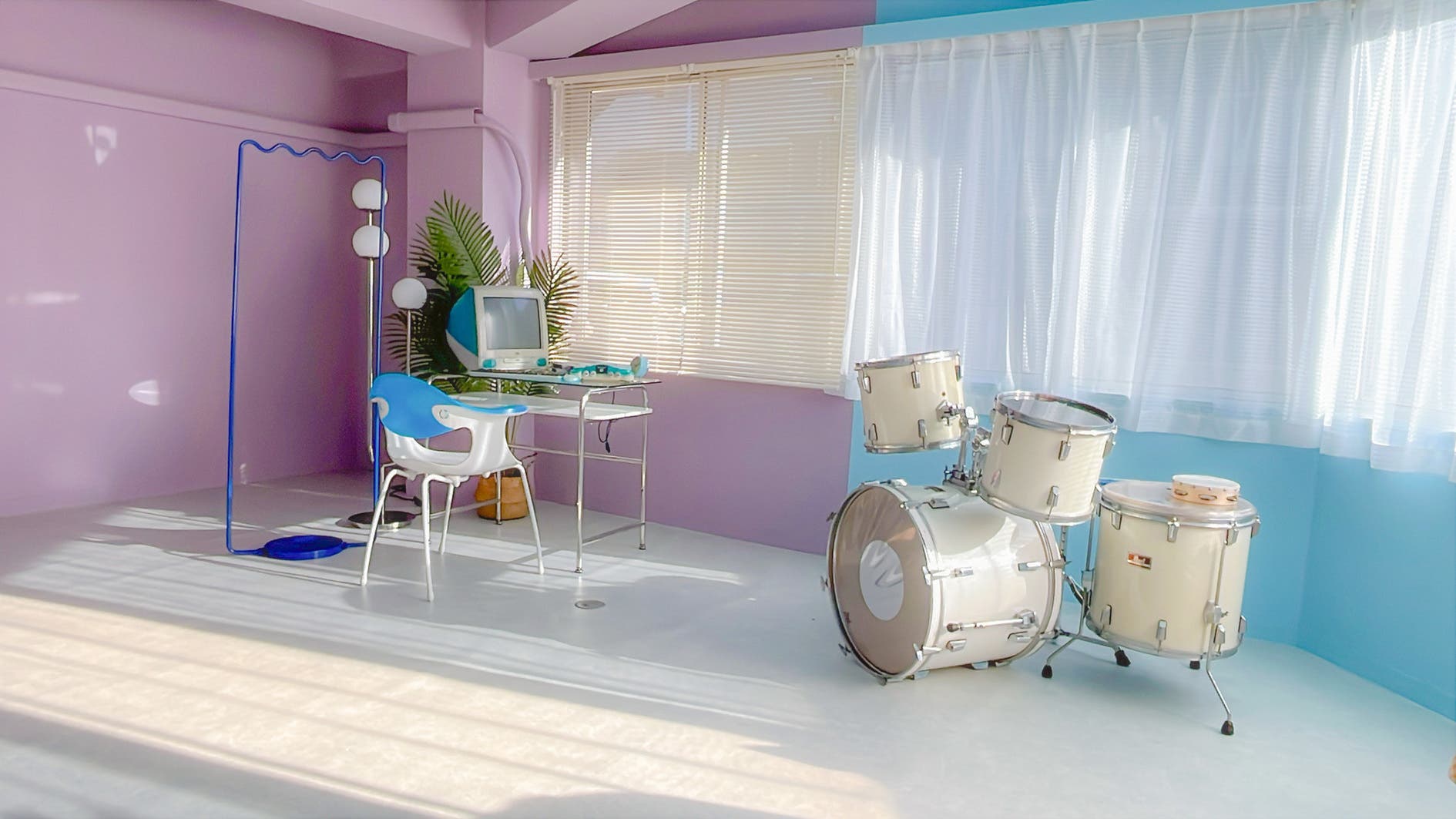 はっぴぃぽっぷ #パステル#ピンク#水色#紫#ポップ#かわいい#コスプレ#MV#55㎡#蒲田駅徒歩3分#推し活#結婚前撮りの写真13