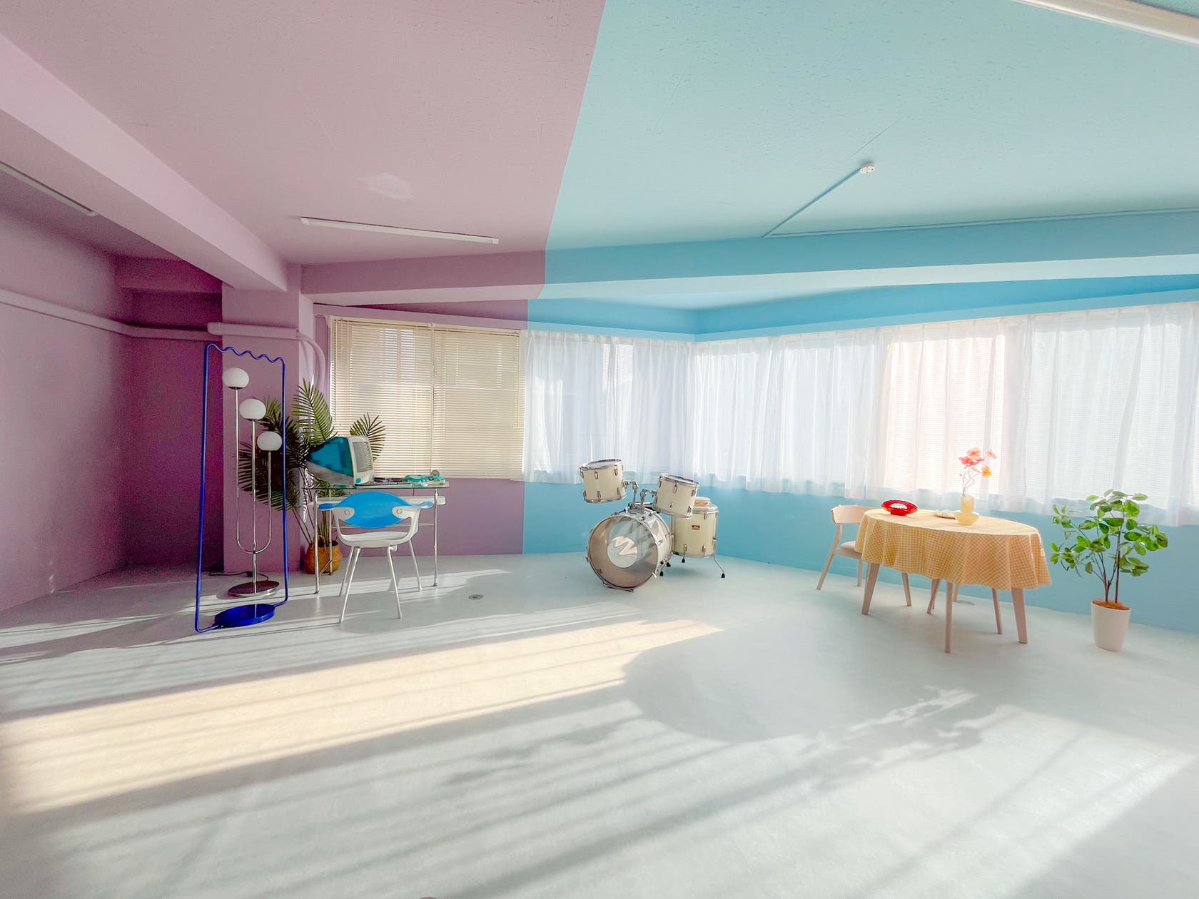 はっぴぃぽっぷ #パステル#ピンク#水色#紫#ポップ#かわいい#コスプレ#MV#55㎡#蒲田駅徒歩3分#推し活#結婚前撮りの写真15