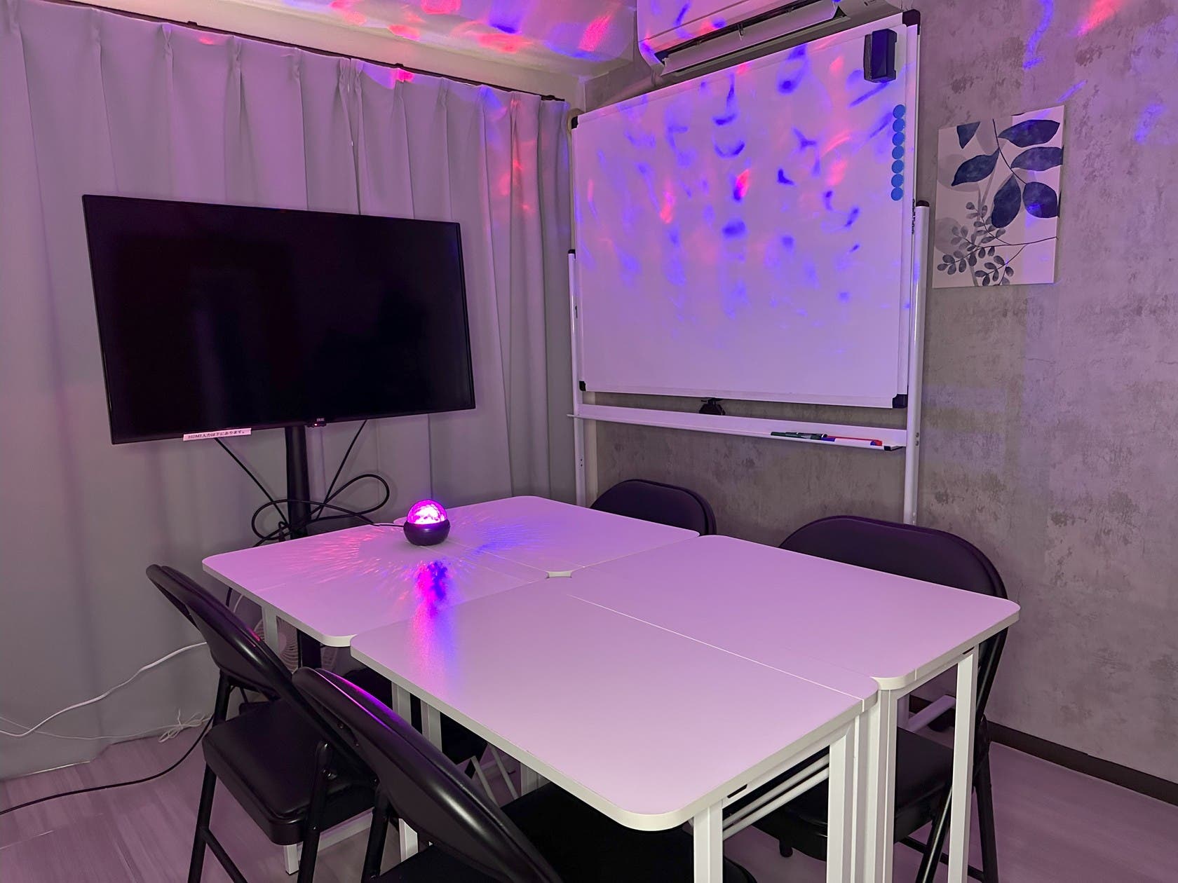 【船橋駅近くの綺麗なスペース】光回線高速WiFi、テレビ、ホワイトボード、施術ベット完備☆会議/打合せ/オンライン/サロンに最適の写真9