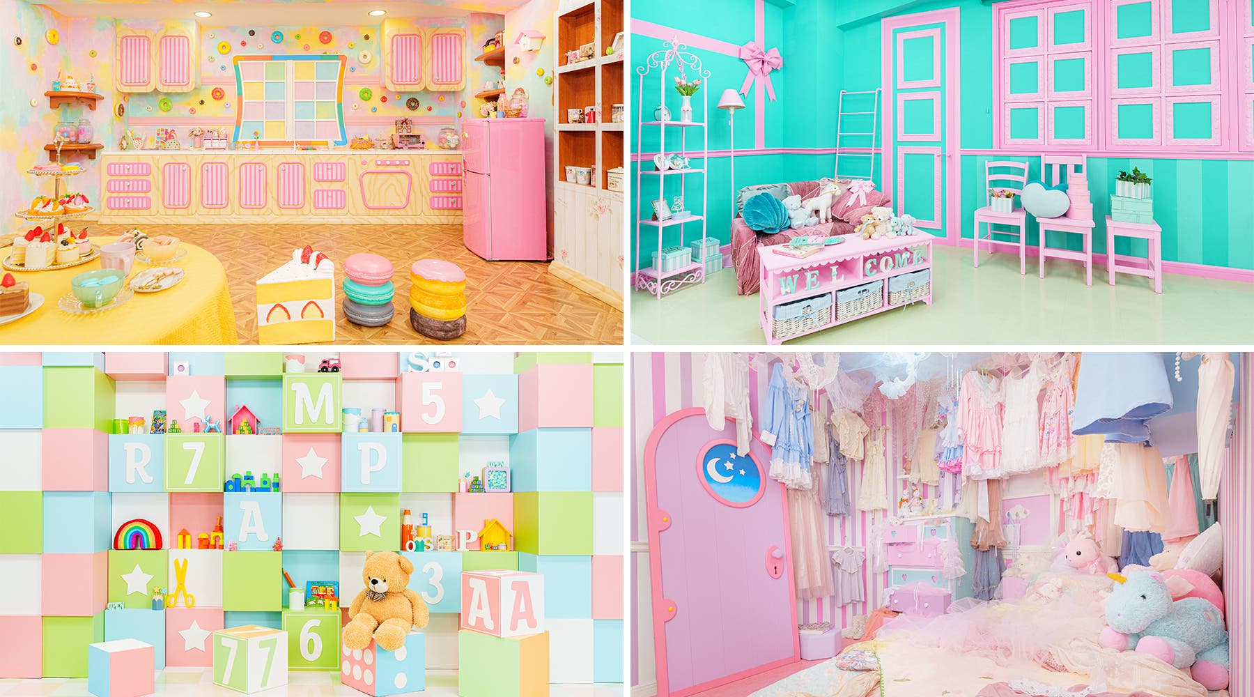 【パステルスタジオ】パステルカラーのガーリーでポップな空間 個室メイクルーム有り TVや雑誌の撮影実績多数！の写真1