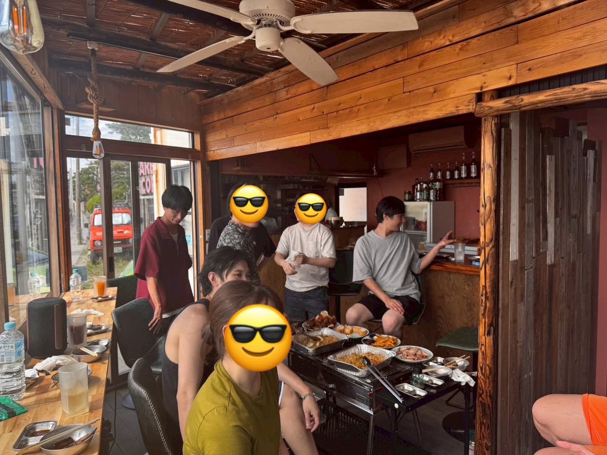 オーシャンビュー！ビーチまで徒歩10秒。雨でも安心！貸切室内BBQ。手ぶらでもOKの写真6