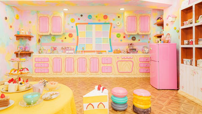 【パステルスタジオ】パステルカラーのガーリーでポップな空間 個室メイクルーム有り TVや雑誌の撮影実績多数!の写真2