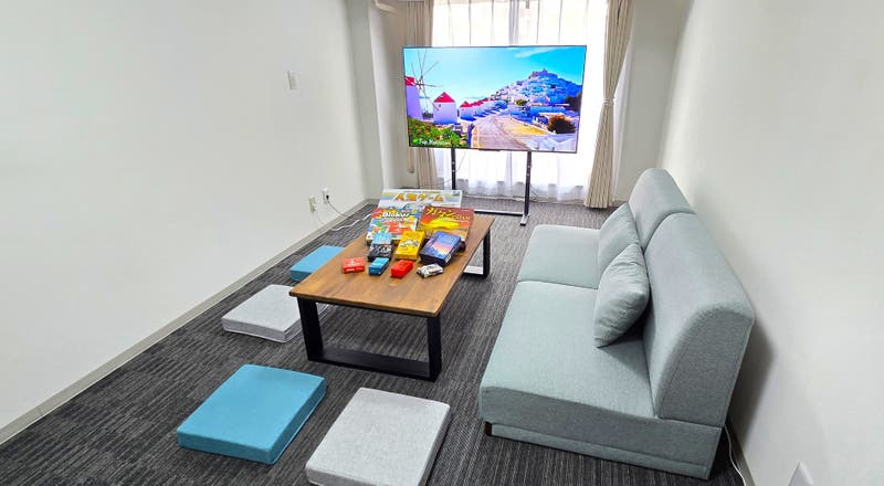 65インチ大画面テレビ📺24時間利用🉑おうちスペースでリラックス✨