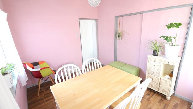 【藤井寺駅徒歩14分/高鷲駅9分】閑静な住宅街の一室で教室、ワークショップ、コーチング、撮影、パーティー【Room Pink】の写真2