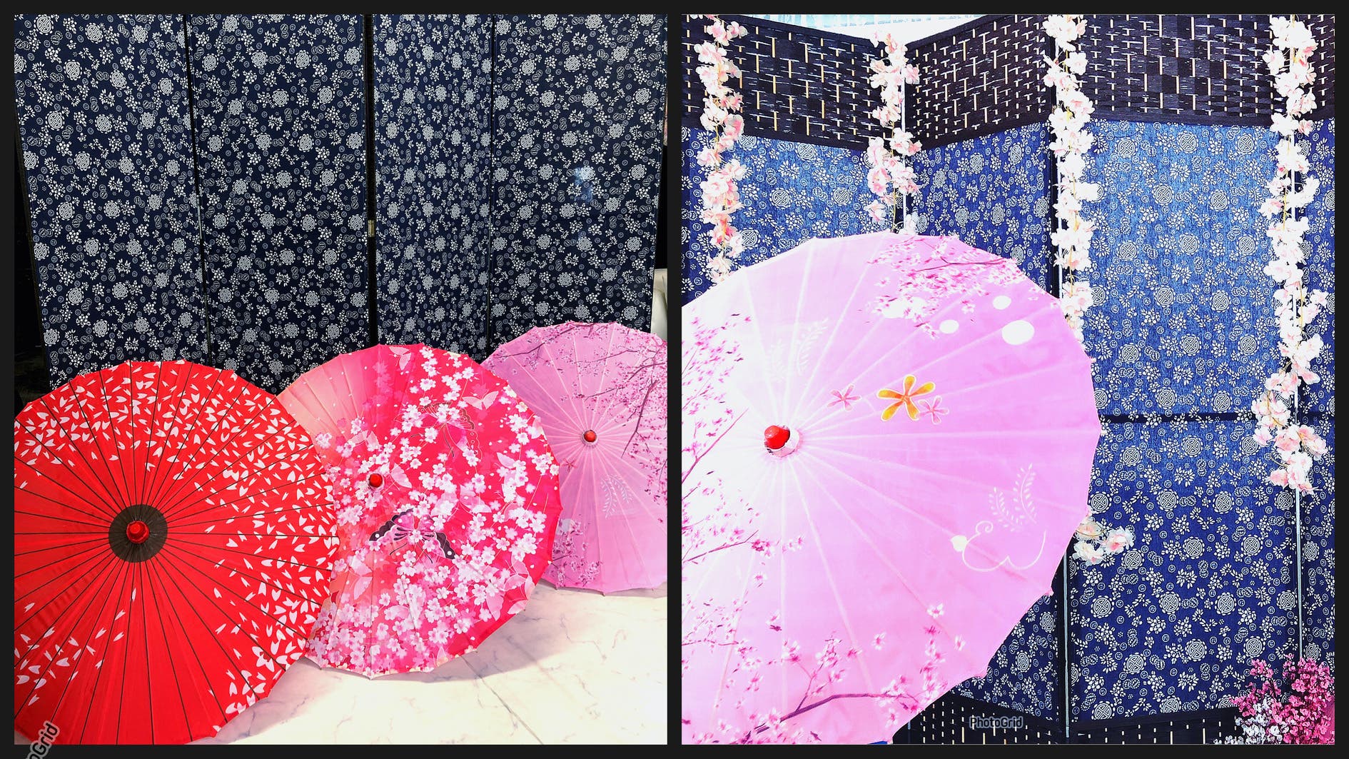 漆喰の白壁スタジオ/黒漆喰壁/ゴシック/姫系/ロココ/バロック/壁面一杯の花壁/24hの写真5