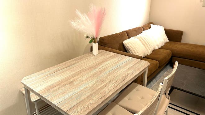 ✨ニューオープン✨高級ソファ🛋️駅徒歩5分🚶おうちデート👫女子会❤️誕生日会🎂推し会🌹ゴミオプション🗑️の写真6