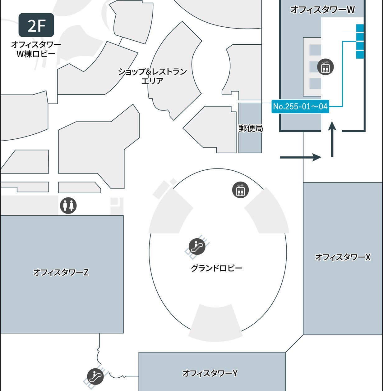【テレキューブ】晴海トリトンスクエアW棟の個室型ワークブース（255-03）です。視線と音を遮る、プライベートな集中環境。の写真3