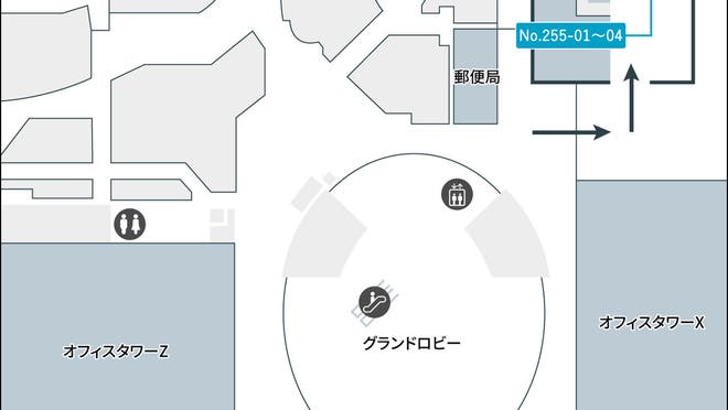 【テレキューブ】晴海トリトンスクエアW棟の個室型ワークブース(255-04)です。視線と音を遮る、プライベートな集中環境。の写真3