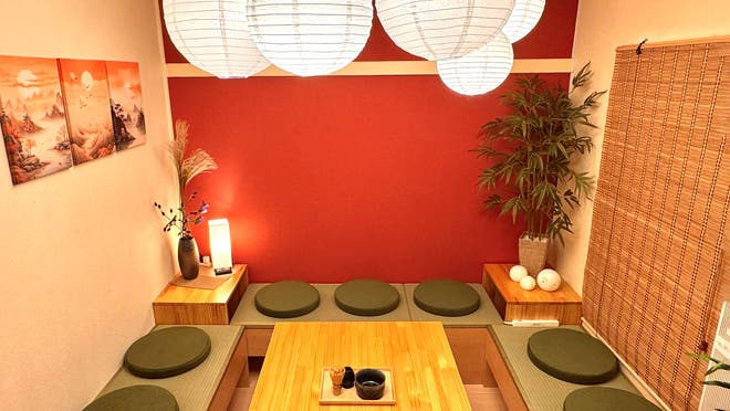 オープン記念割引中!!🏮浅草/田原町4分🪭映える和室✕ミニ日本庭園👘75型大画面TV📺撮影•デート•パーティーに⭕️の写真20