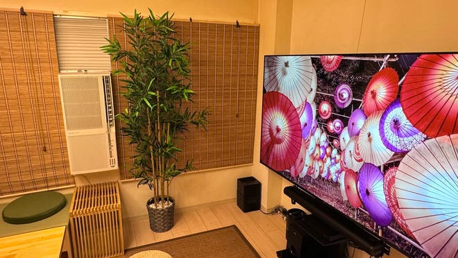 オープン記念割引中!!🏮浅草/田原町4分🪭映える和室✕ミニ日本庭園👘75型大画面TV📺撮影•デート•パーティーに⭕️の写真4