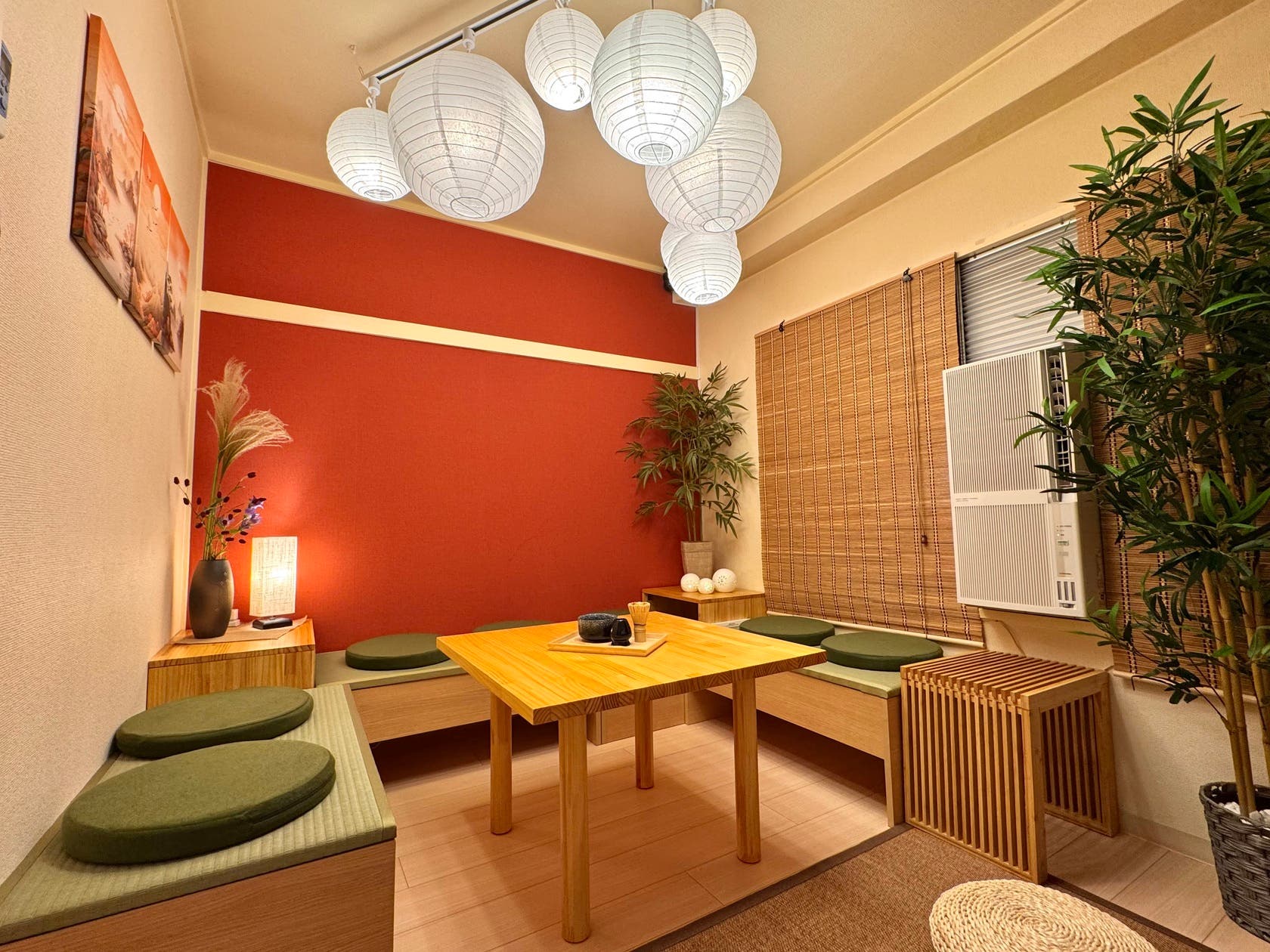 オープン記念割引中!!🏮浅草/田原町4分🪭映える和室✕ミニ日本庭園👘75型大画面TV📺撮影•デート•パーティーに⭕️の写真3